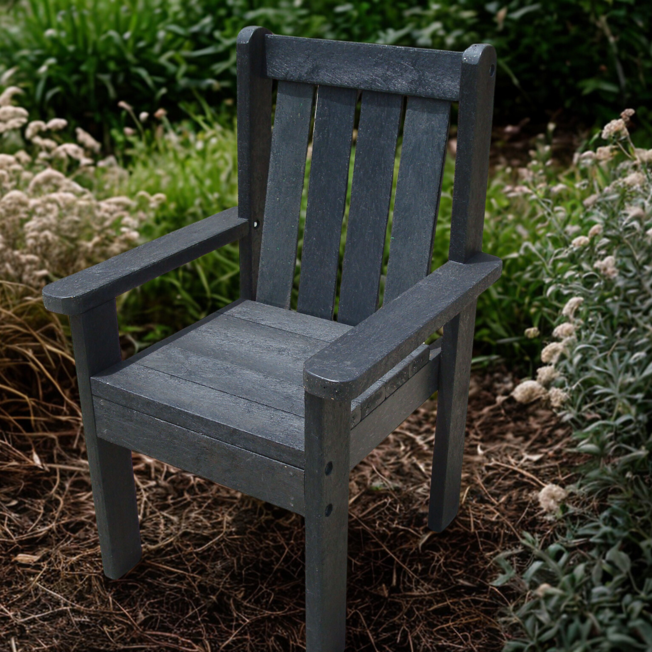 Single High Back Chair - Forever Planks